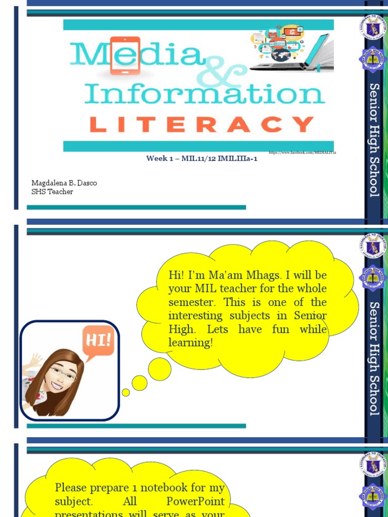 Grade 12 Media Literacy Poster Guide | PDF | Media (Communication ...