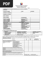 Biodata (Tagalog) | PDF