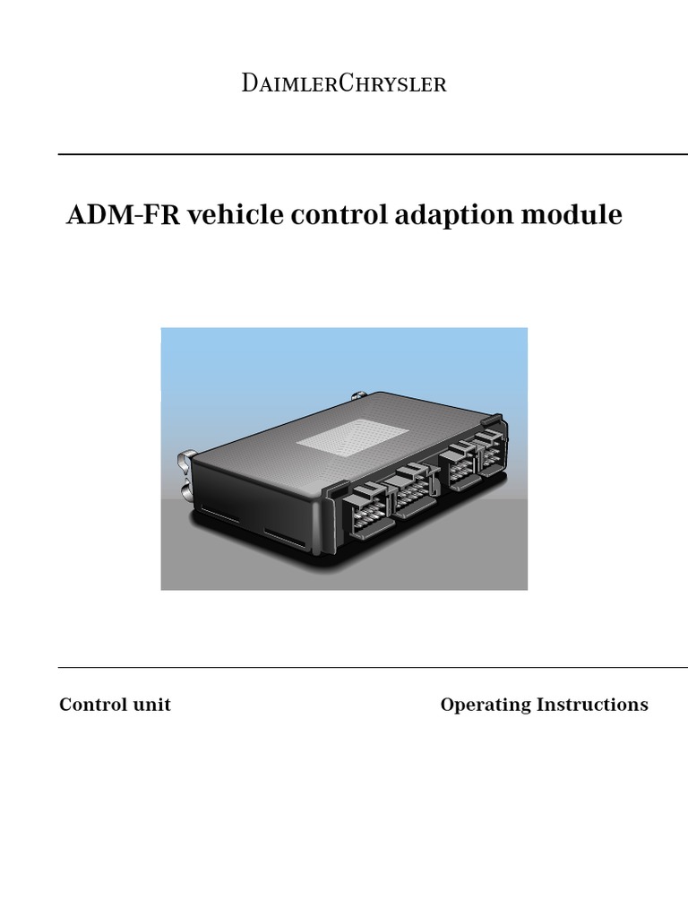 ADM-FR Eng | PDF | Throttle | Transmission (Mechanics)