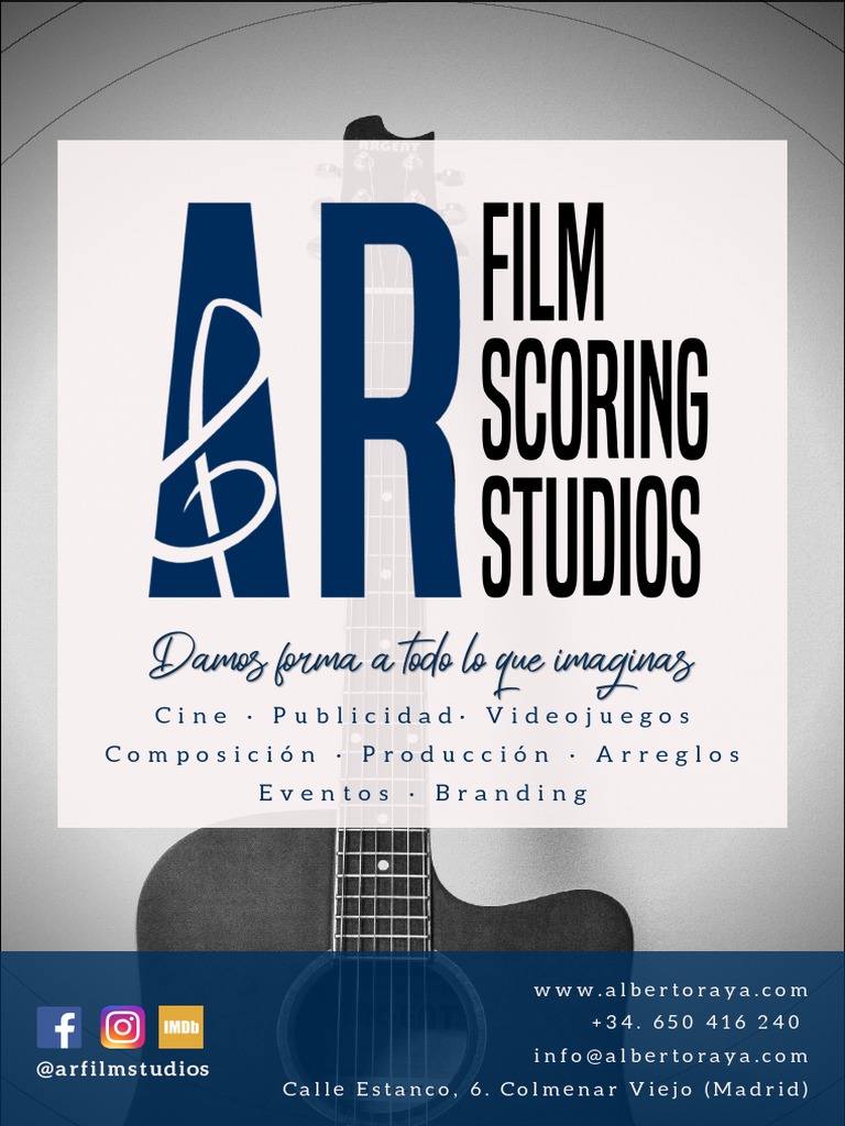 AR Film Scoring Studios Dossier | PDF | Composiciones Musicales | Las ...