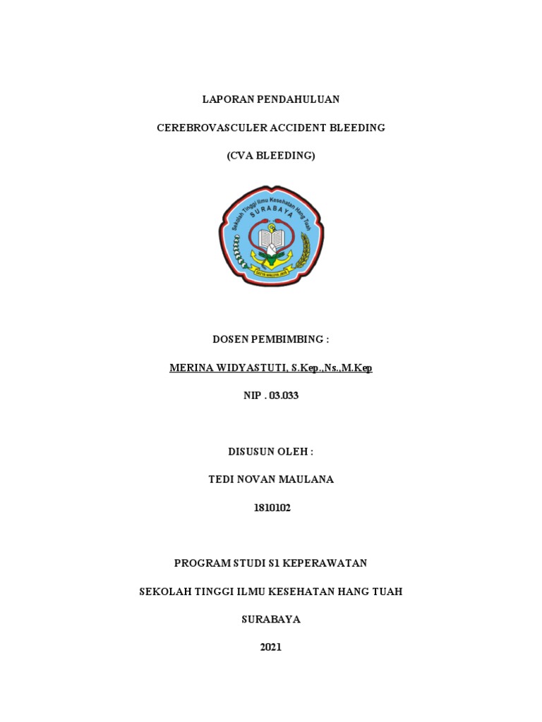 3b Tedi Novan 1810102 LP Cva Praklinik Gadar | PDF