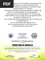 Core Value Certificate Template | PDF