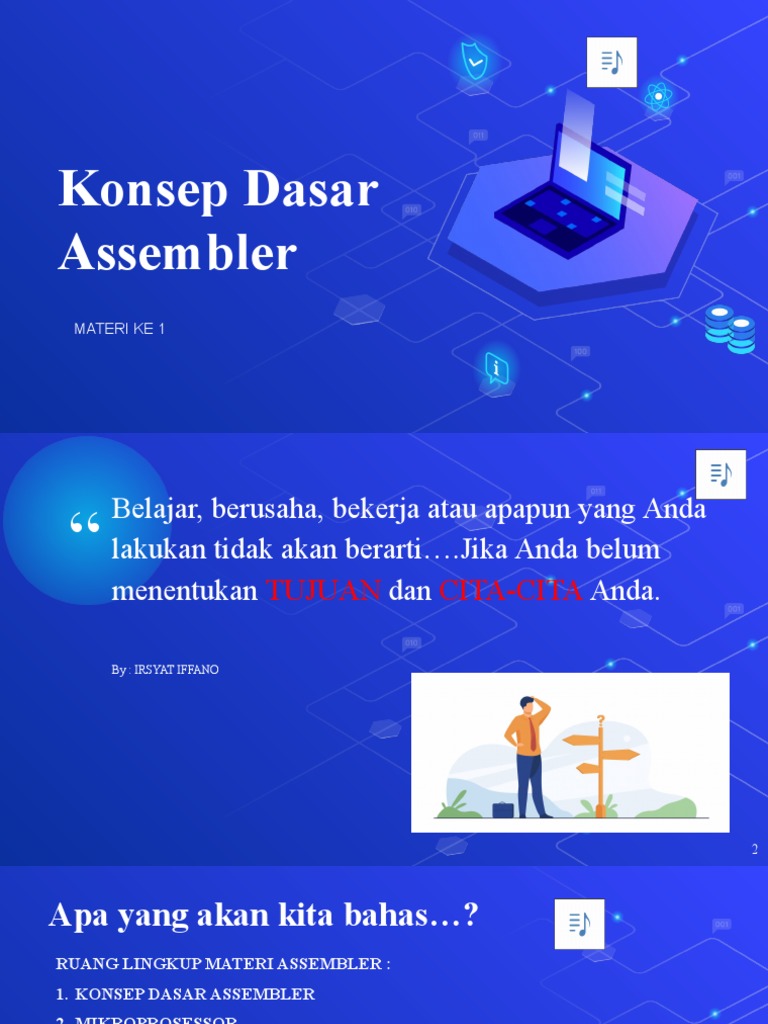 Konsep Assembler | PDF