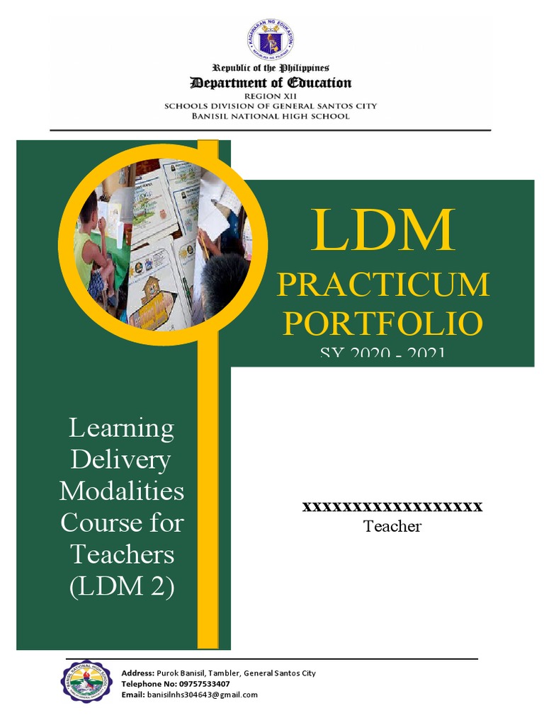 BanNHS LDM2-Portfolio Teachers | PDF | Lesson Plan | Educational Technology