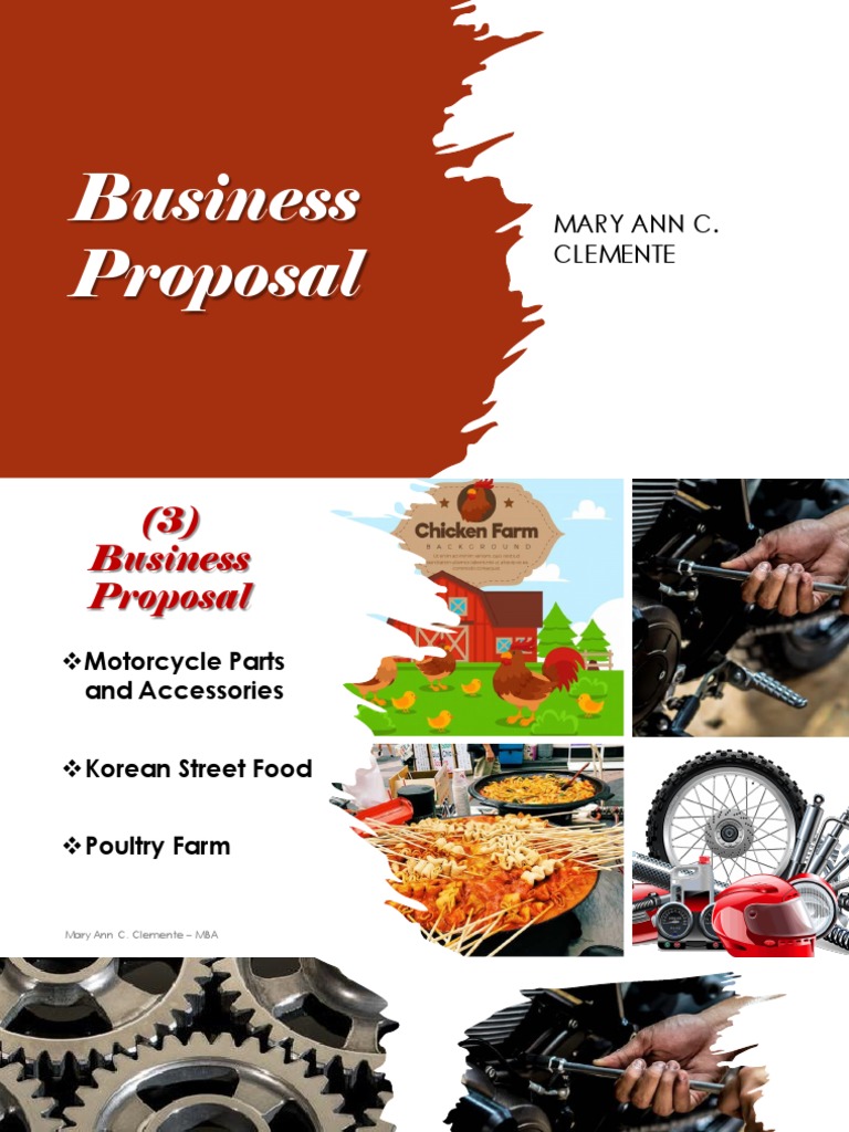 Business Proposal | PDF | Chicken | East Asian Cuisine