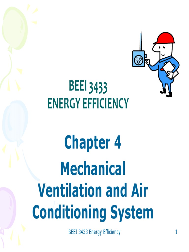 Chapter 4 MVAC | PDF | Air Conditioning | Ventilation (Architecture)