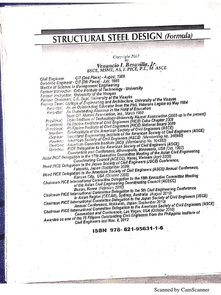 Structural Steel Design Besavilla 1pdf PDF Free | PDF | Microcomputer Software | Linux Distribution