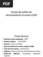 Ficha Técnica del Cuestionario COPE-28 | PDF