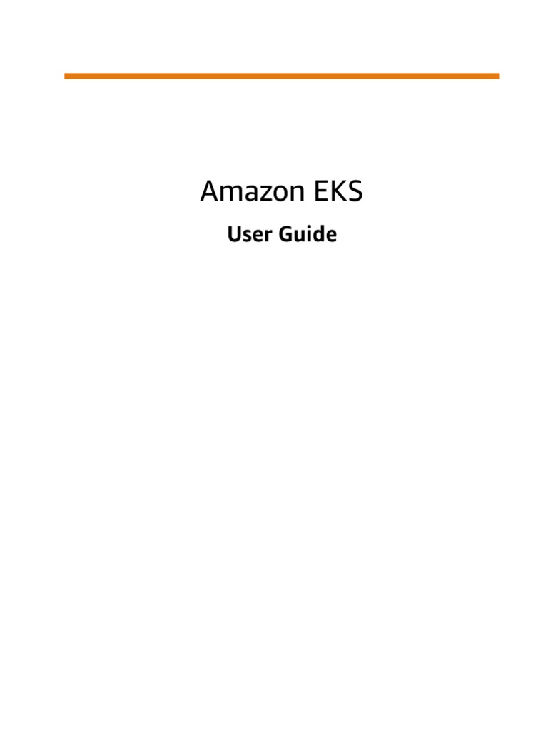 Eks Ultimate Guide | PDF | Command Line Interface | Computer Cluster
