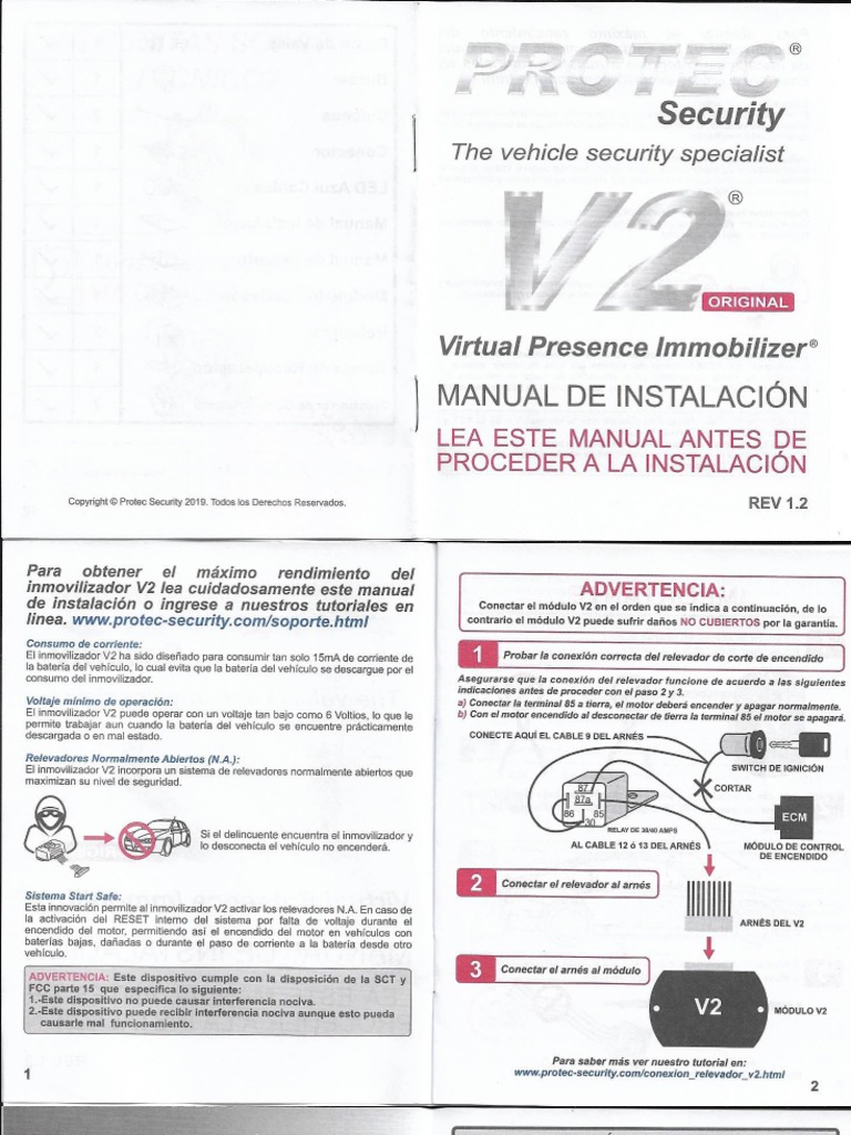 Manual de Instalacion Protec v2 | PDF