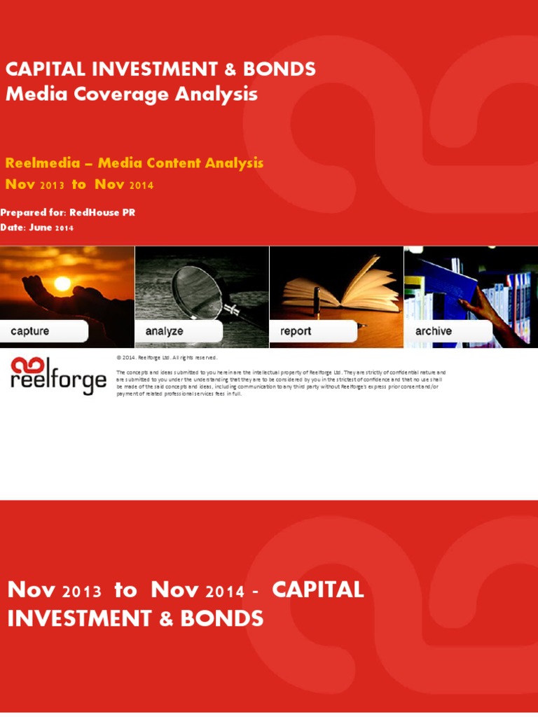 Capital Investments Media Coverage Analysis | PDF | Banks | Loans