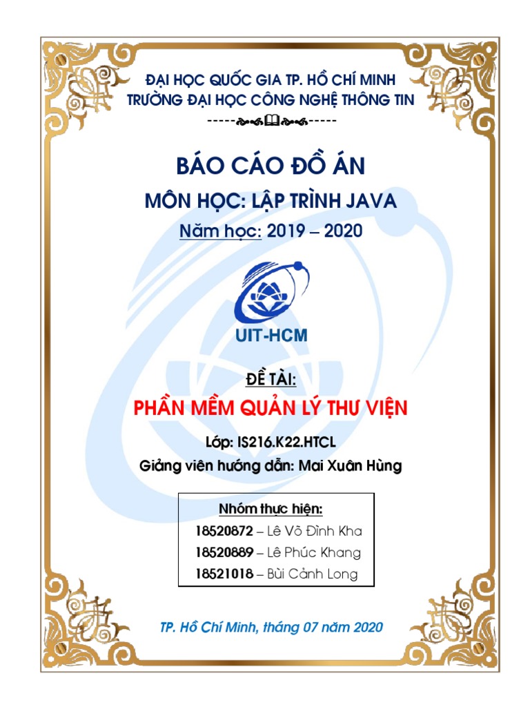 Báo Cáo Java | PDF