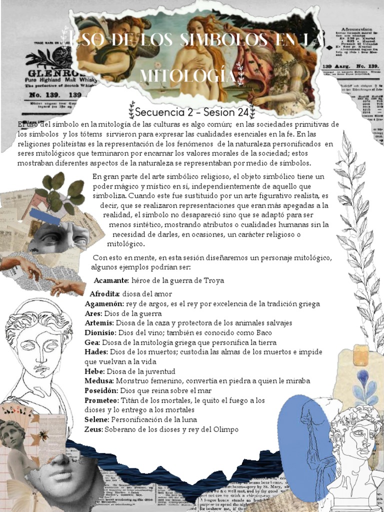 Símbolos en la Mitología Griega | PDF | Religión y espiritualidad ...