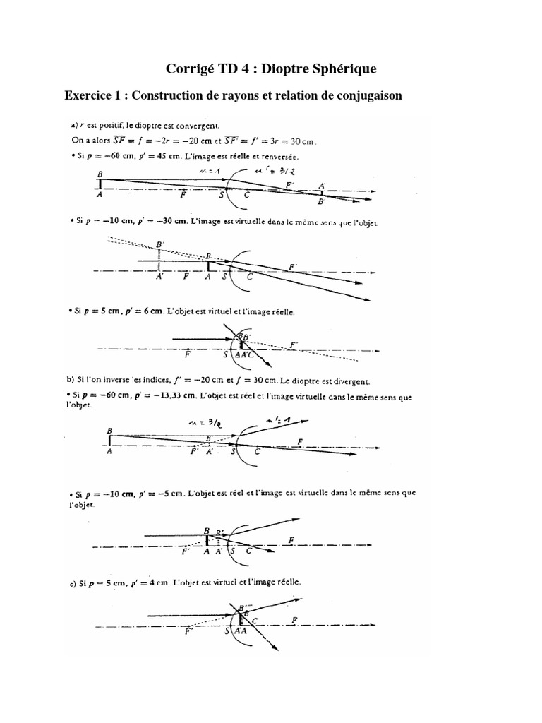 Corrige TD4 Physique2 | PDF