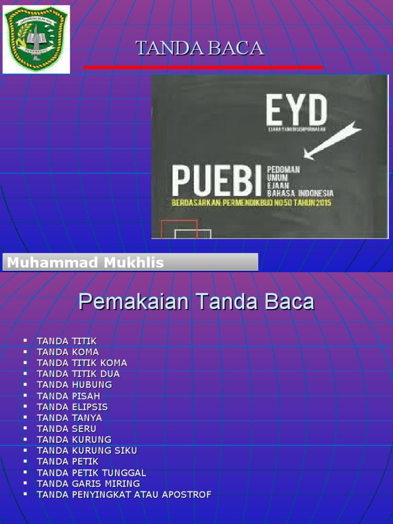 Pemakaian Tanda Baca | PDF