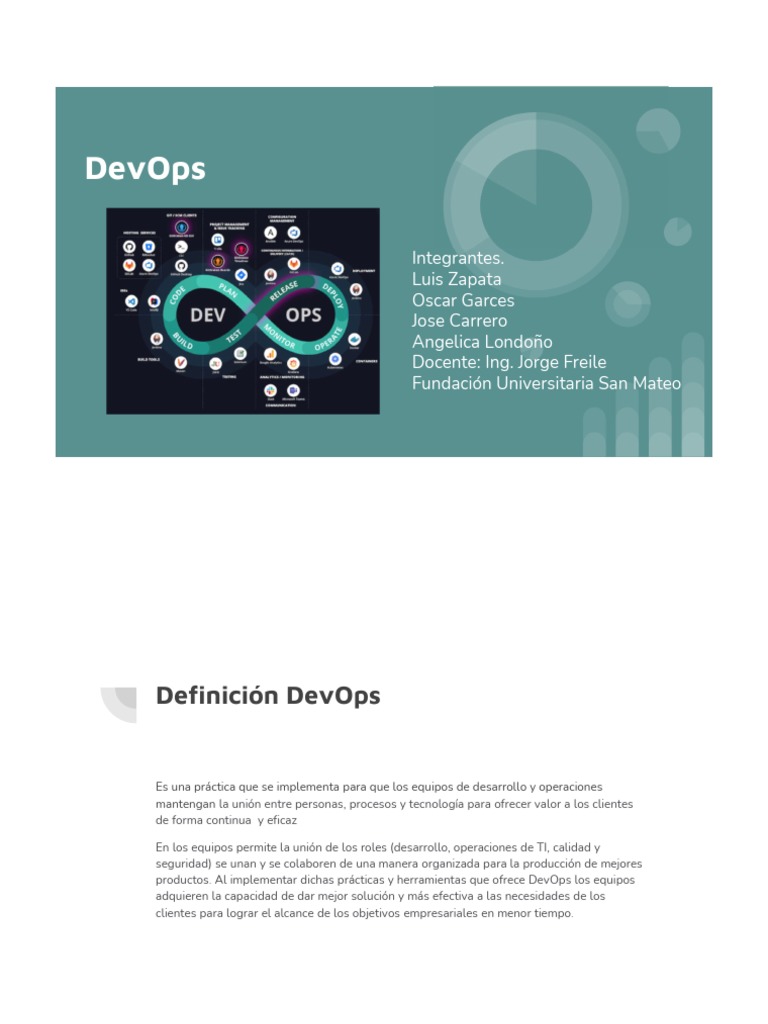 Devops | PDF | Ingeniería de software | Tecnologías de la información