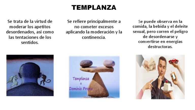 4 Virtud TEMPLANZA | PDF