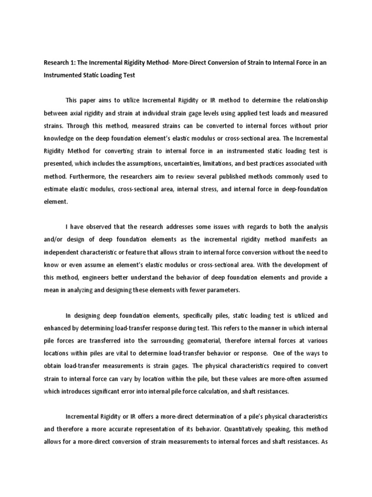 Geotechnical Engineering RRL | PDF | Earthquakes | Geotechnical Engineering