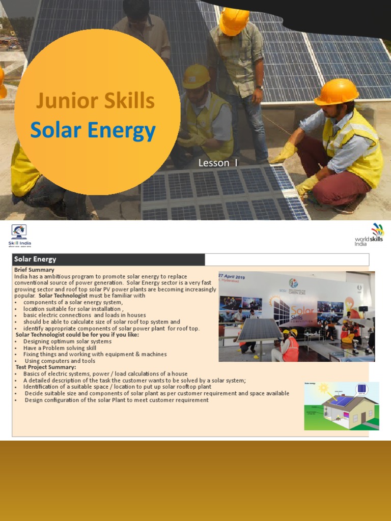 JS - Solar Energy - 1 | PDF | Sustainability | Renewable Energy
