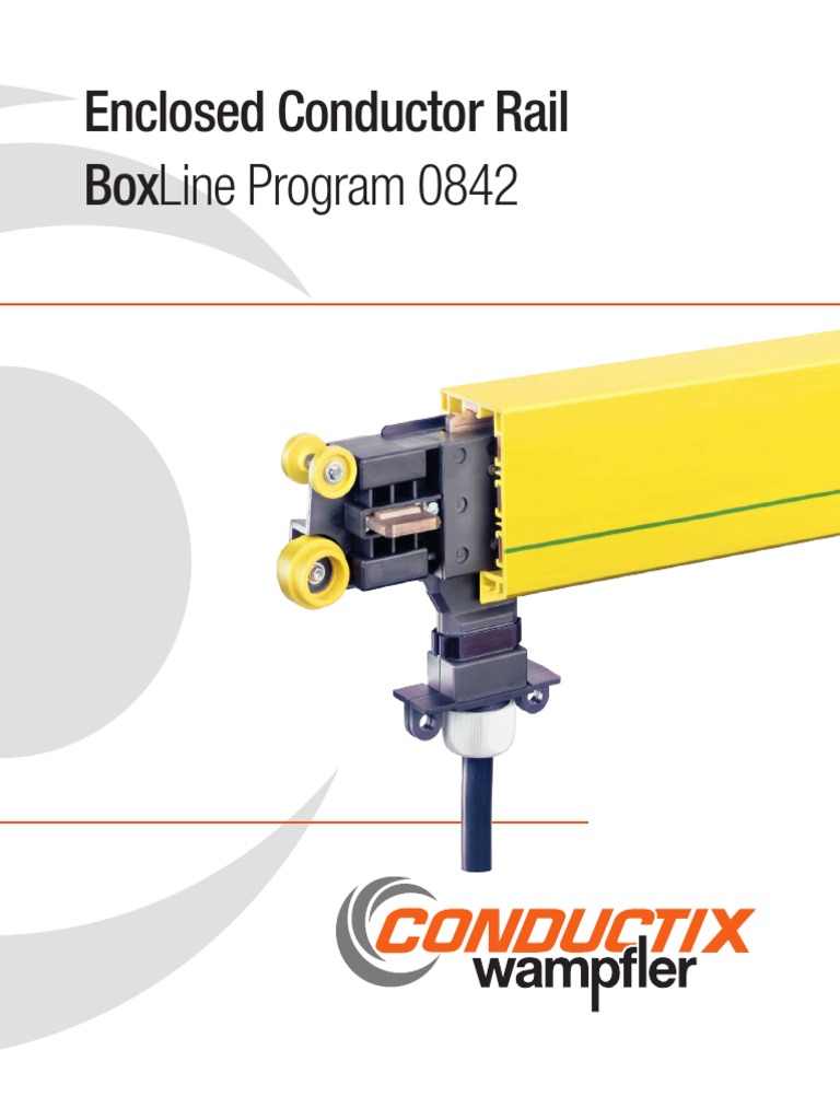 Enclosed Conductor Rail Boxline Program 0842: WWW - Conductix.Us | PDF ...