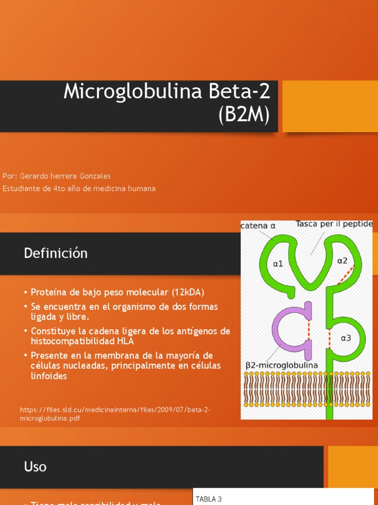 Microglobulina Beta-2 | PDF