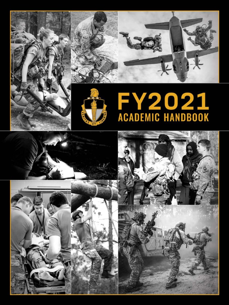 SWCS FY21 AcademicHandbook Web | PDF | Military | Military Science
