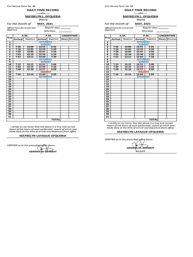 DTR May | PDF | Business