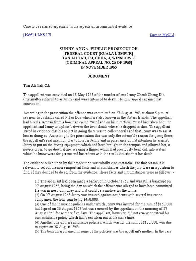 Sunny Ang V PP | PDF | Trials | Prosecutor