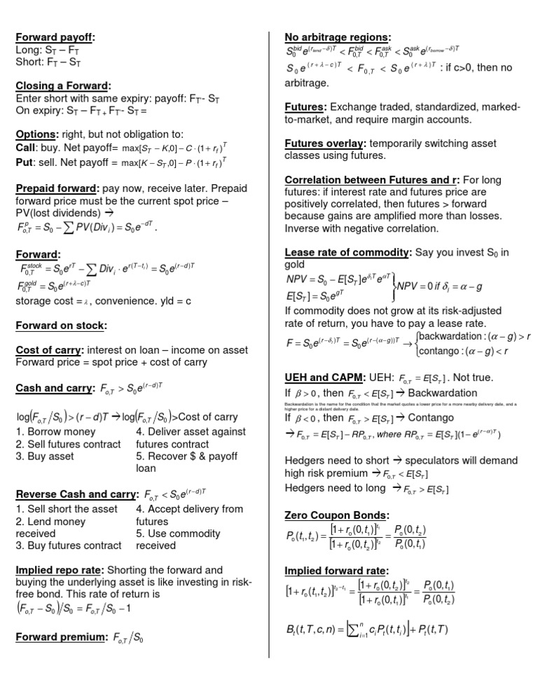 McDonald Derivative Markets | Download Free PDF | Futures Contract ...