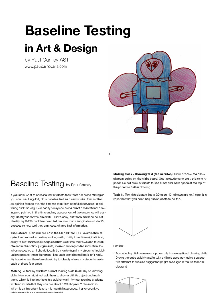 Baseline Test Sept 2015 | PDF | Perspective (Graphical) | Drawing