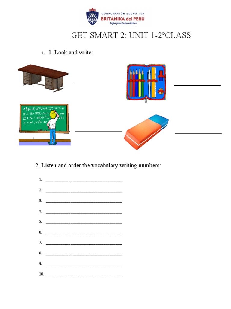 GET SMART 2-Unit 2°class | PDF