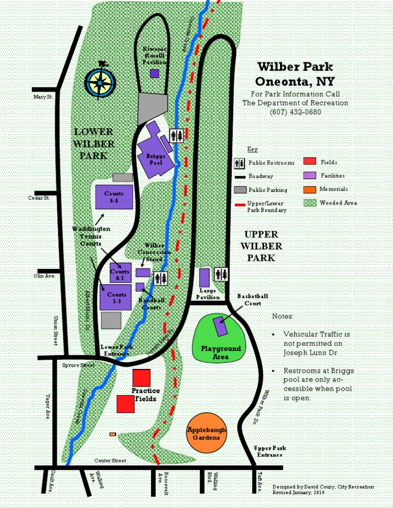 Wilberparkmap | PDF | Parks | Tourist Attractions