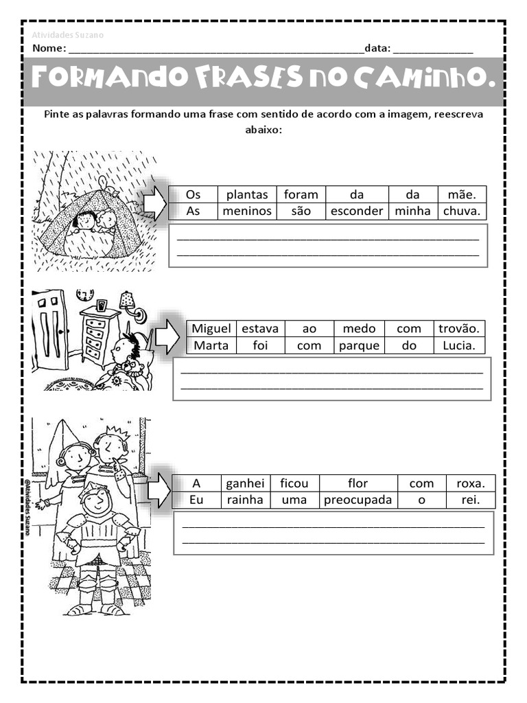 Formando Frases No Caminho | PDF