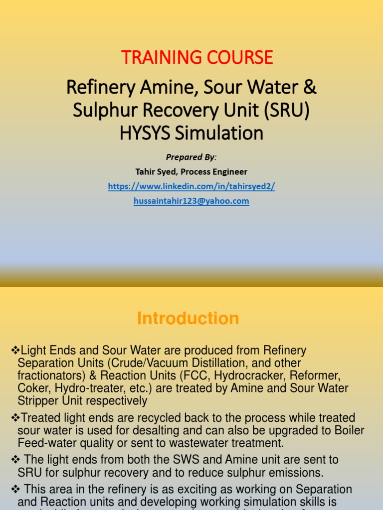 HYSYS Simulation Course | PDF | Heat Exchanger | Boiler