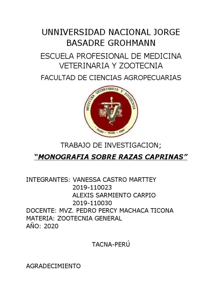 Razas Caprinas: Carne y Adaptabilidad | PDF | Cabra | Carne