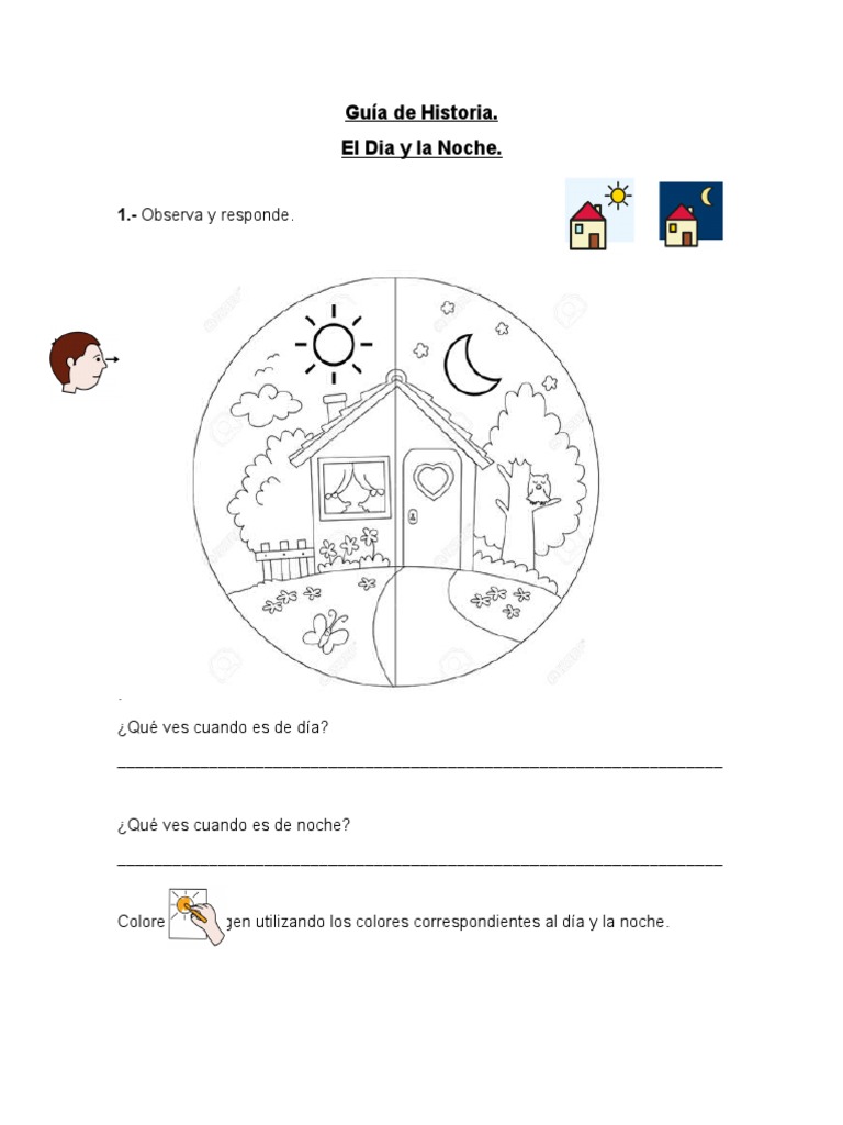 Copia de Actividades DIA Y NOCHE | PDF