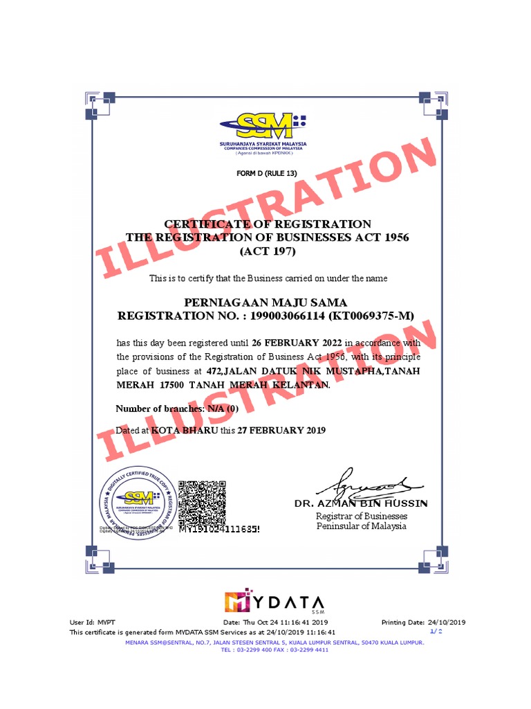 Sample Business Certificate Main en CTC | PDF | Smartphone | Mobile ...