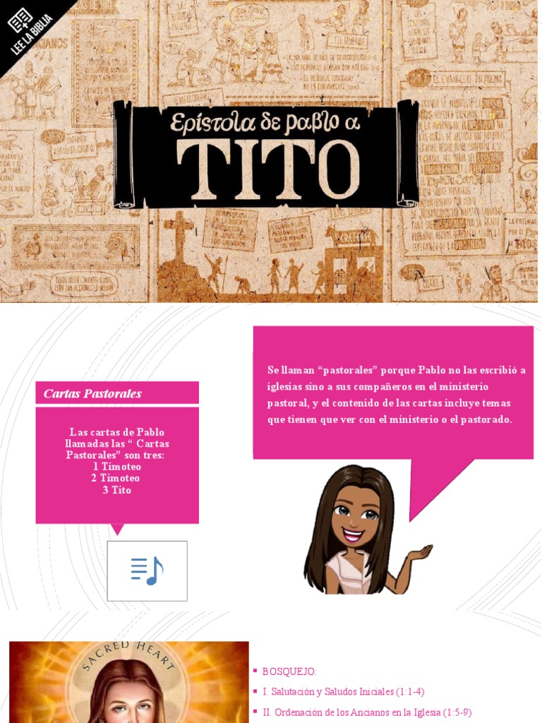 Carta A Tito | PDF | Pablo el apóstol | Cristo (título)