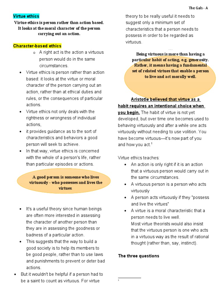 Ethics Midterm Reviewer | PDF