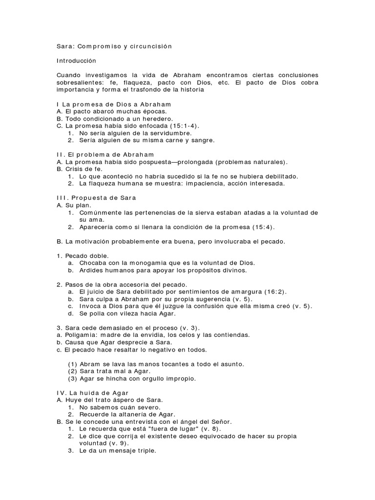 Sara | PDF | Sarah | Ismael