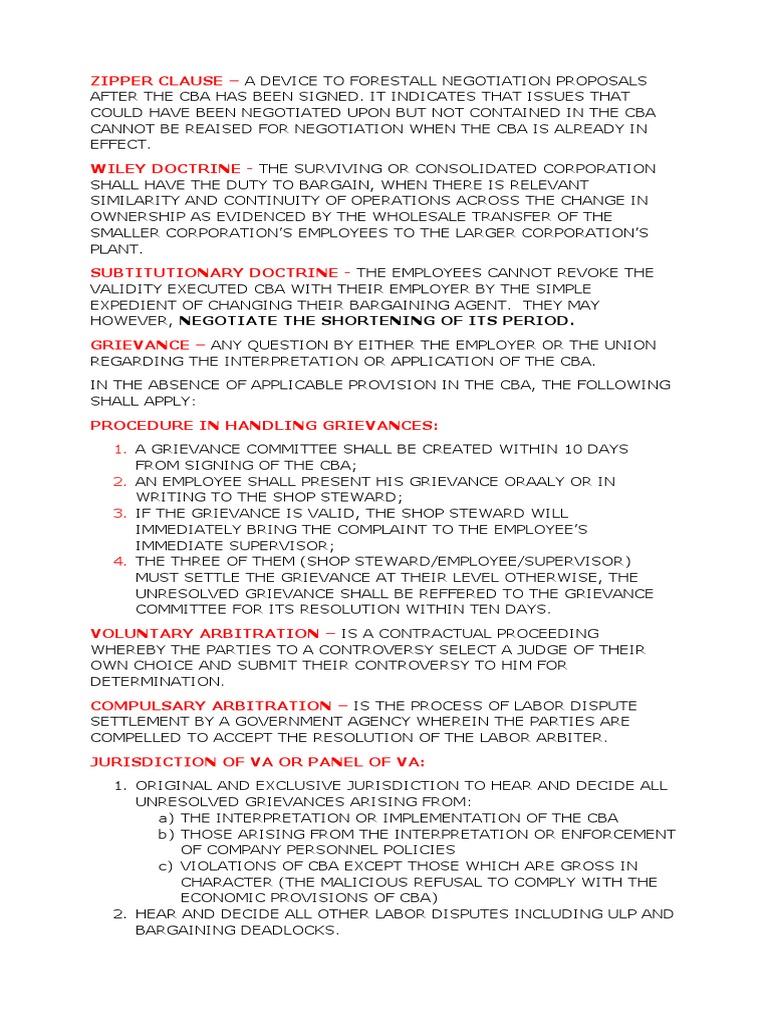 Labor Relations Part 1 | PDF | Strike Action | Arbitration