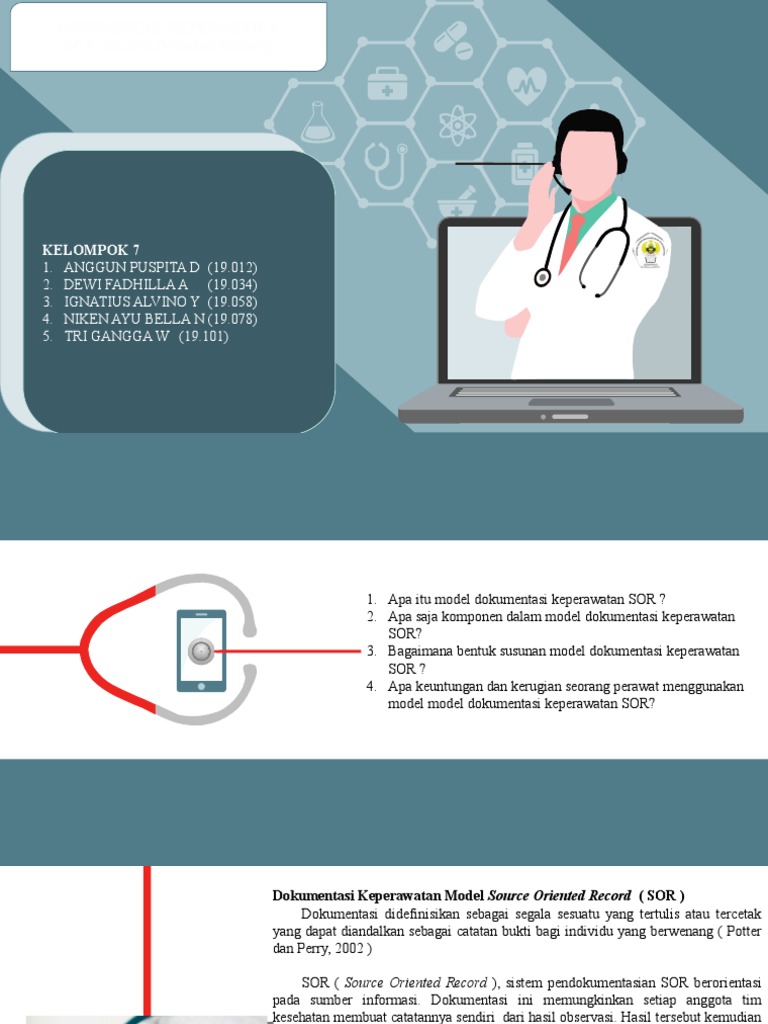 Dokumentasi Keperawatan SOR (Source Oriented Record) : Kelompok 7 | PDF | Kesehatan Holistik ...