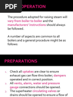 Boiler Startup Procedure | PDF | Boiler | Furnace