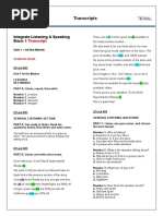 Blueprint 3 Student Book Answer Key | PDF | English Language | Vocabulary