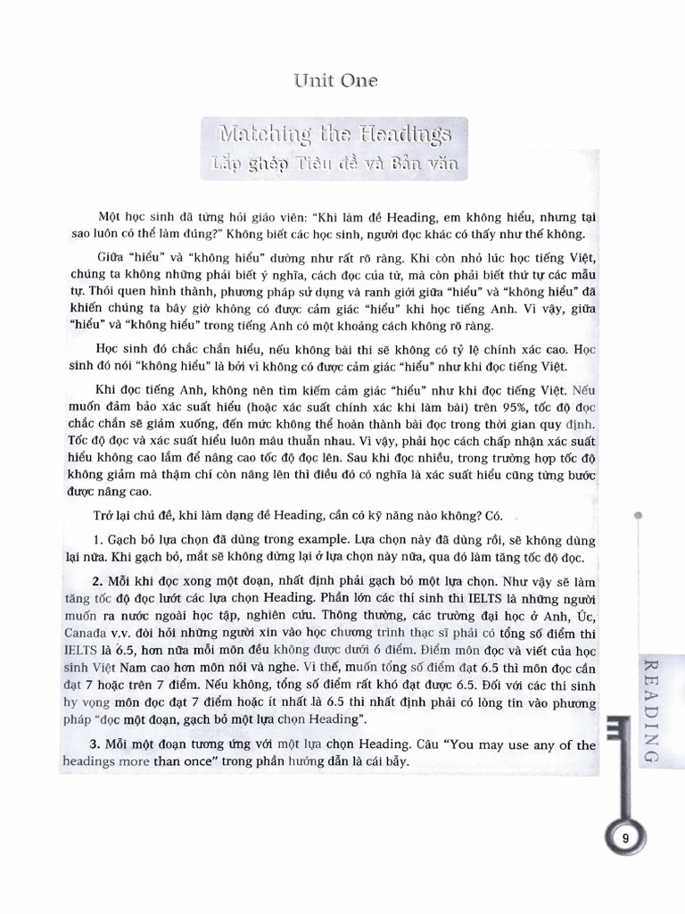 Reading Exe - Unit 1 | PDF