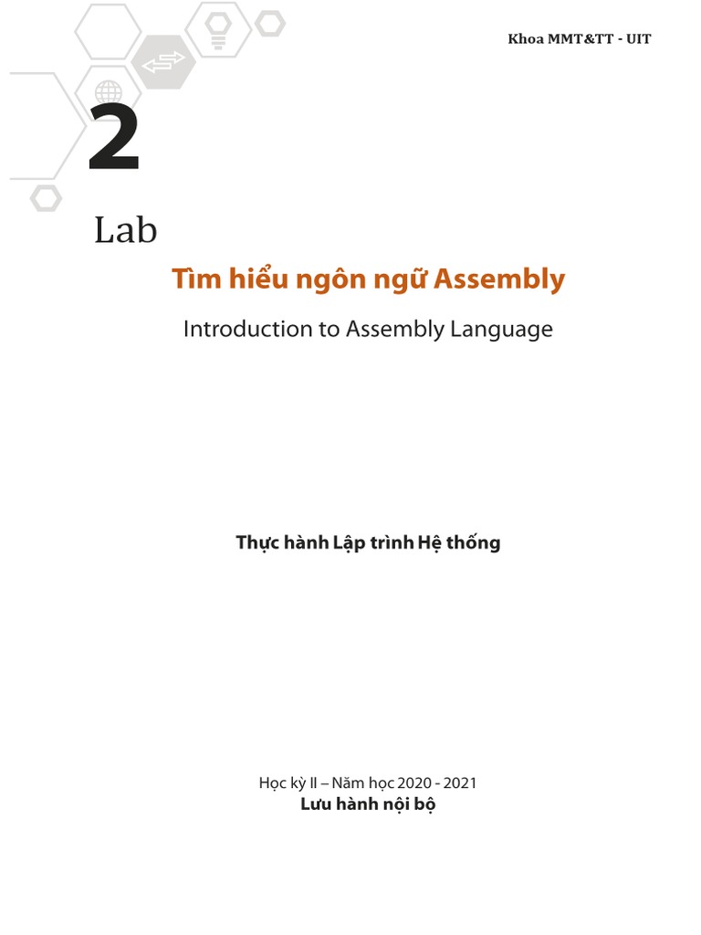 Lab02 Assembly Language | PDF