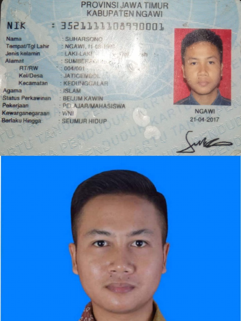 Dokumen Identitas dan Sertifikat Suharsono | PDF