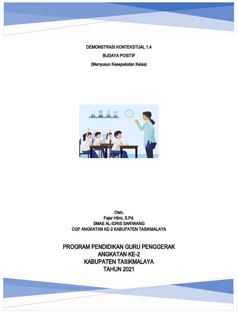 Kesepakatan Kelas Pdf