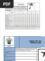 Check List INSPECCIONES MATERIALES, EQUIPOS Y CONSUMIBLES | PDF ...