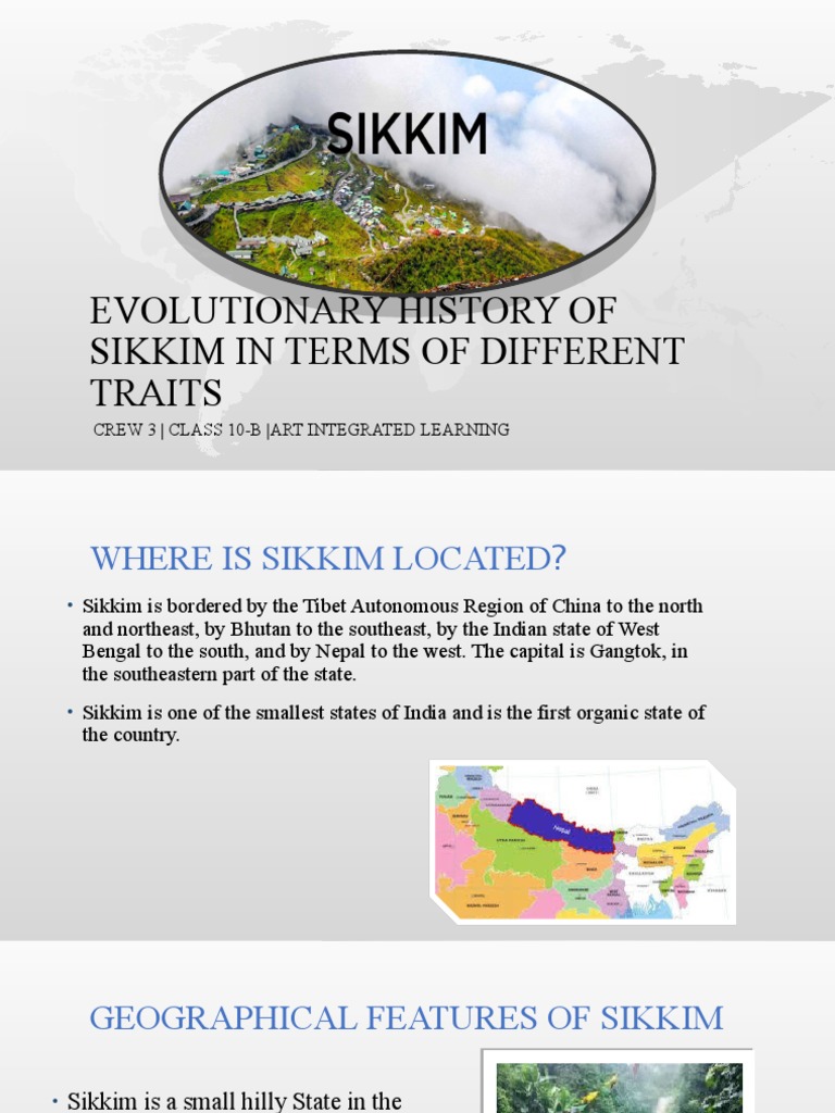 Evolutionary History of Sikkim in Terms of Different | PDF | Tibet | Nepal
